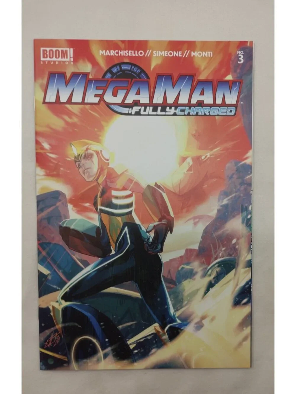 Mega Man | Accents | Mega Man Fully Charged 3 Boom Studios Vfnm | Poshmark